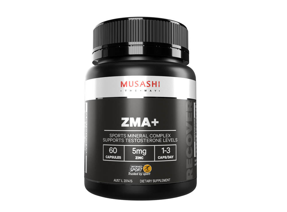 MUSASHI ZMA+ - 60 Capsules – BODYSTRONG