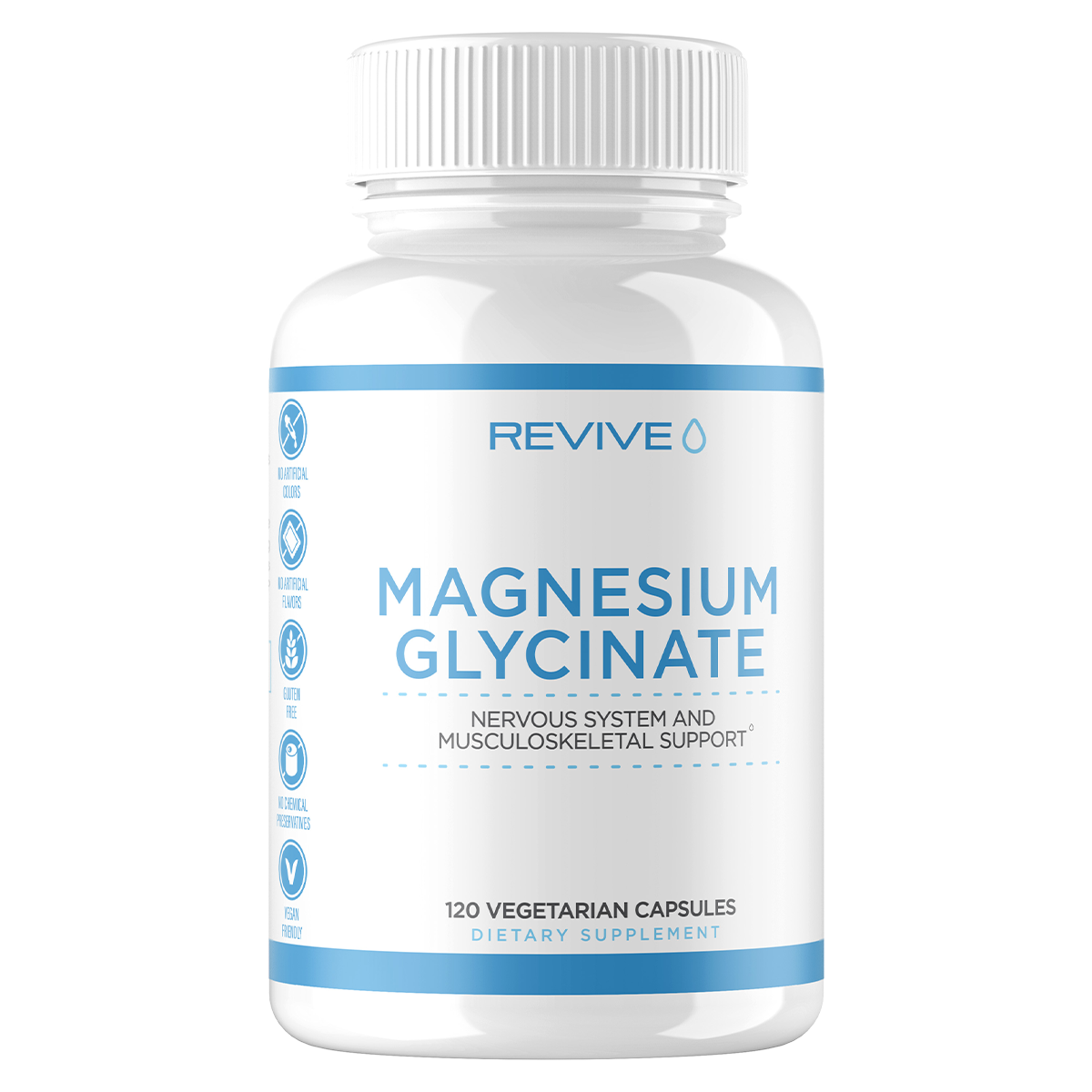 Revive Magnesium Glycinate | 120 Capsules – BODYSTRONG