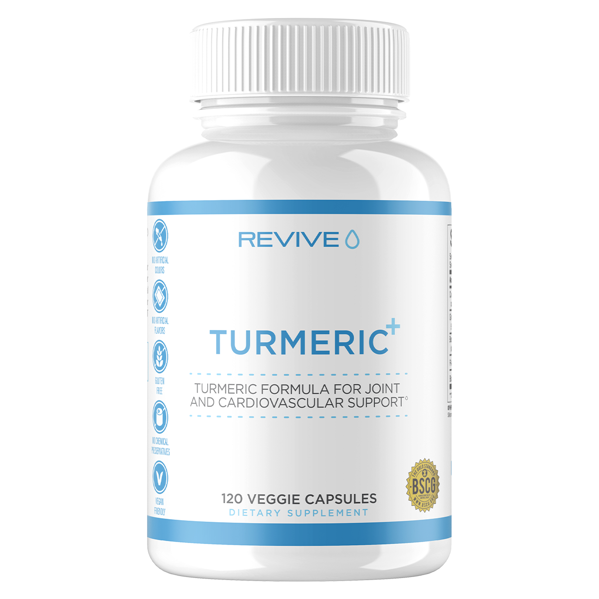 Revive Tumeric | 120 Capsules – BODYSTRONG